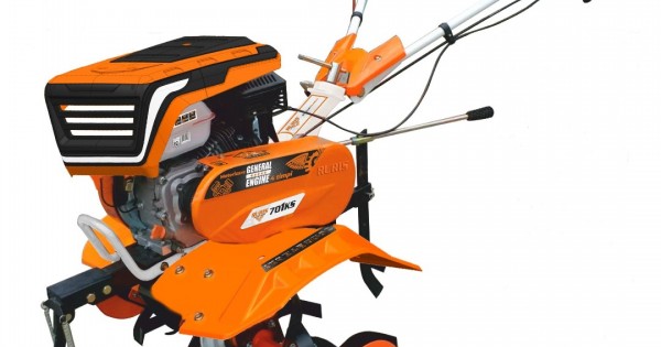 Motosapa RURIS 701KS, 7 CP, roti cauciuc, plug reversibil, roti ...